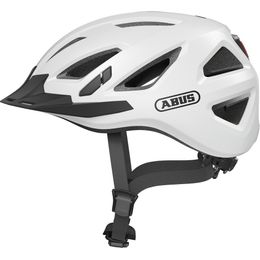 Fahrradhelm Abus "URBAN-I 3.0" Gr. L, weiß (polar weiß), Helme, L Kopfumfang: 56cm - 61cm