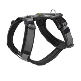 Hunter Geschirr Maldon Up schwarz/grau 37-53/XS-S