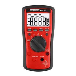 BENNING MM 2-1 Hand-Multimeter digital CAT II 1000 V, CAT III 600 V, CAT IV 300 V Anzeige (Counts): 6000