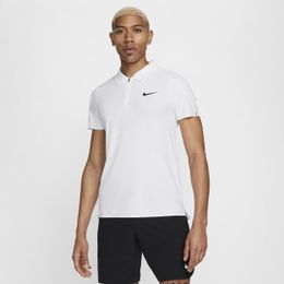 NikeCourt Slam Dri-FIT ADV-Tennis-Poloshirt für Herren - Weiß