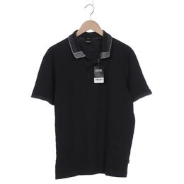 BOSS by Hugo BOSS Herren Poloshirt, schwarz, Gr. 56