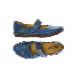 Josef Seibel Damen Ballerinas, blau, Gr. 37