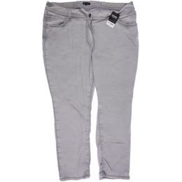 Ulla Popken Damen Jeans, grau, Gr. 54