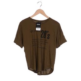 Bershka Damen T-Shirt, braun, Gr. 42