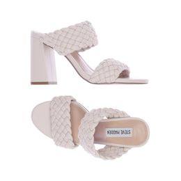 Steve Madden Damen Sandale, beige, Gr. 6.5