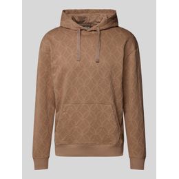 Scotch & Soda Hoodie mit Strukturmuster Modell 'Terry'