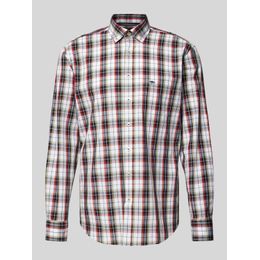 Fynch-Hatton Regular Fit Freizeithemd mit Button-Down-Kragen