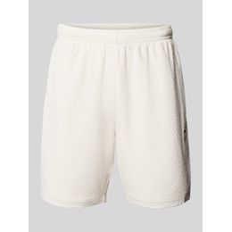 Pegador Regular Fit Sweatshorts mit Strukturmuster Modell 'WYTON'