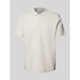 McNeal Regular Fit Poloshirt mit kurzer Knopfleiste