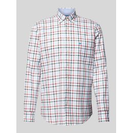 Fynch-Hatton Regular Fit Freizeithemd mit Button-Down-Kragen