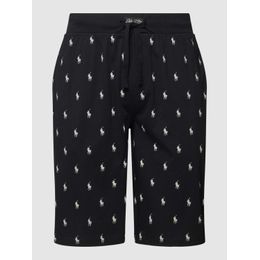 Polo Ralph Lauren Underwear Slim Fit Sweatshorts mit Label-Print Modell 'LIQUID'