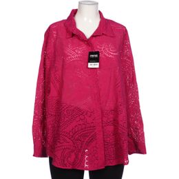 Selection by Ulla Popken Damen Bluse, pink, Gr. 50