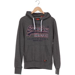 Superdry Herren Kapuzenpullover, grau, Gr. 46