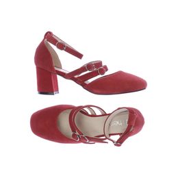 Heine Damen Pumps, rot, Gr. 36