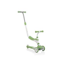 Byox Kinderroller Tristar 3 in 1 Roller Rutscher Schiebestange PU Räder ABEC-5 grün