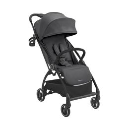 Kikkaboo Kinderwagen, Buggy Joy bis 22 kg, R&uuml;ckenlehne verstellbar, faltbar dunkelgrau