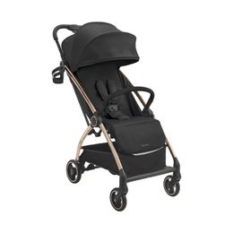 Kikkaboo Kinderwagen, Buggy Joy bis 22 kg, R&uuml;ckenlehne verstellbar, faltbar schwarz