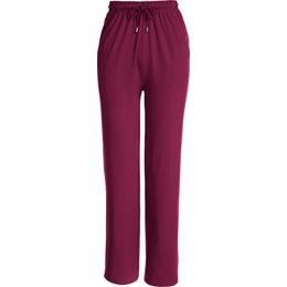 Damen Freizeithose mit Kordelzug bordeaux, Gr&ouml;&szlig;e 38