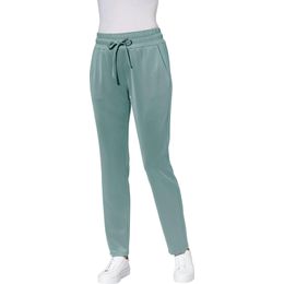Damen Schlupfhose in Stretch-Qualit&auml;t jade, Gr&ouml;&szlig;e 38