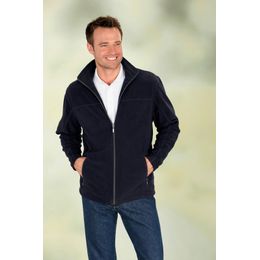 Herren Fleecejacke marine, Gr&ouml;&szlig;e 44/46
