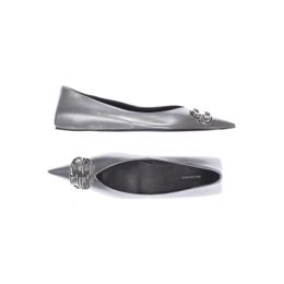 Balenciaga Damen Ballerinas, silber, Gr. 35.5