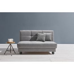 ell+ell Schlafsofa ELL + ELL "Tilda", grau, B:145cm H:90cm T:100cm, 100% Polyester, Sofas, Schlafsofa, Breite 145 cm, inkl. 2 Zierkissen
