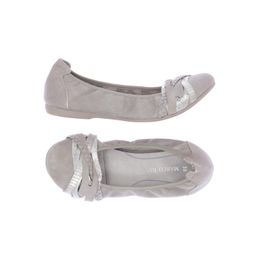 Marco Tozzi Damen Ballerinas, grau, Gr. 38