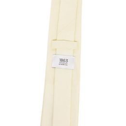 Krawatte Eterna Gr. One Size, beige (creme) Herren Krawatten