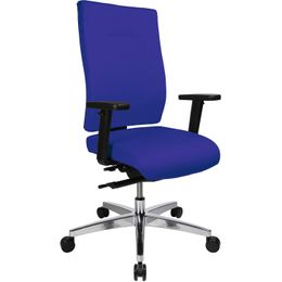 Bürostuhl Topstar "Sitness 70", blau, Sitzfläche: 100% Polyester, Stühle