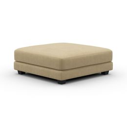 Hocker Machalke "atoll" Gr. B/H/T: 105 cm x 39 cm x 105 cm, Chenille ELOY, bunt (beige, braun eloy) Polsterhocker Hocker