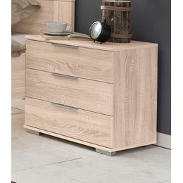 Nachtkommode wimex "Nadja" Sideboards Gr. B/H/T: 52 cm x 58 cm x 38 cm, beige (struktureichfarben hell)