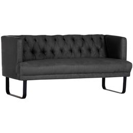 Küchensofa GUTMANN FACTORY "Betto", grau (anthrazit, grau), B:170cm H:80cm T:74cm, 100% Polyester, Sofas