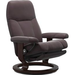 Relaxsessel stressless, B:76cm H:100cm T:74cmbordeaux paloma, Leder BATICK: BATICK ist ein leicht korrigiertes, durchgefärbtes und genarbtes