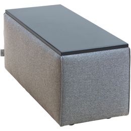 Tischelement Tom Tailor HOME "ELEMENTS" Tische Gr. B/H/T: 35cm x 37cm x 94cm, grau (moody grey tbo 29 + schwarz) Esstisch-Zubehör Esstischplatte Tischplatte Sofa-Element schwarz, als Couchtisch oder Sofaelement einsetzbar