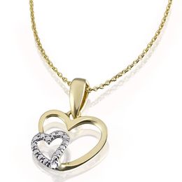 Collier Goldmaid Halsketten Gr. Gelbgold 333-Gelbgold 375-Gelbgold 585-Gelbgold 750, goldfarben Damen