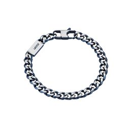 JOOP! Edelstahlarmband JOOP "2028380" Armbänder Gr. Edelstahl, blau (edelstahlfarben, blau) Herren