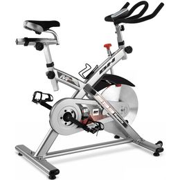 Speedbike BH FITNESS "Indoorbike SB3 Magnetic H919N" Fahrradtrainer silberfarben (silberfarben, schwarz)