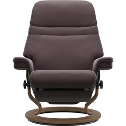 Relaxsessel stressless, B:88cm H:103cm T:78cmbordeaux paloma, Leder BATICK: BATICK ist ein leicht korrigiertes, durchgefärbtes und genarbtes