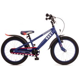 Kinderfahrrad Bachtenkirch "NAVY" Fahrräder Gr. 27 cm, 18 Zoll (45,72 cm), blau (marine) Kinder