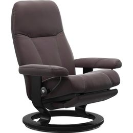 Relaxsessel stressless, B:76cm H:100cm T:74cmbordeaux paloma, Leder BATICK: BATICK ist ein leicht korrigiertes, durchgefärbtes und genarbtes