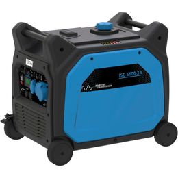 Güde GÜDE Stromerzeuger "Inverter »ISG 6600-3 E«" blau (blau, schwarz) Stromerzeuger