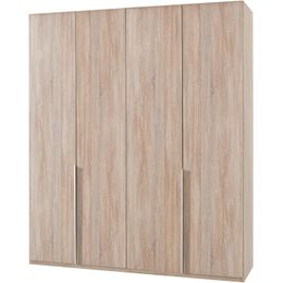 Kleiderschrank wimex "New York" Schränke Gr. B/H/T: 180 cm x 208 cm x 58 cm, 4 St., braun (struktureichefarben hell) in vielen Breiten, 208 oder 236cm hoch