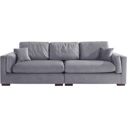 Big-Sofa Home Affaire "Fresh Pond", grau, B:290cm H:95cm T:96cm, 100% Polyester, Sofas, Big-Sofa, in vielen Bezugsqualit&auml;ten und Farben, B/T/H: 290/96/95 cm