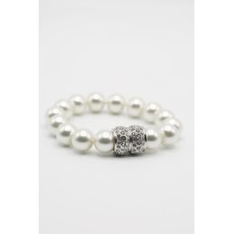 Armband "Nürnberg", Damen, Gr. Metall, weiß, Collezione Alessandro, Armbänder