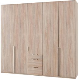 Kleiderschrank wimex "New York" Schränke Gr. B/H/T: 225 cm x 236 cm x 58 cm, 5 St., braun (struktureichefarben hell) wahlweise 208 oder 236cm hoch