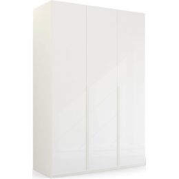 Drehtürenschrank Rauch "Purisma" Schränke Gr. B/H/T: 151 cm x 223 cm x 60 cm, 3 St., weiß (alpinweiß, glas kristallweiß) mit Glasfront und umfangreicher Innenausstattung