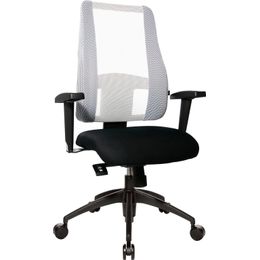 Bürostuhl Topstar "Lady Sitness Deluxe" Stühle schwarz (schwarz, weiß)