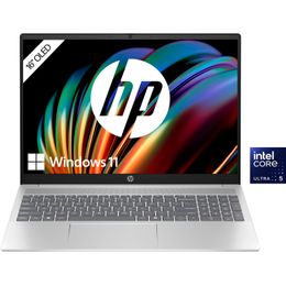 HP Notebook "Pavilion 16-af0256ng" Notebooks Gr. 16 GB RAM 512 GB SSD, Core Ultra 5, Windows 11 Home, beige (natural silver)