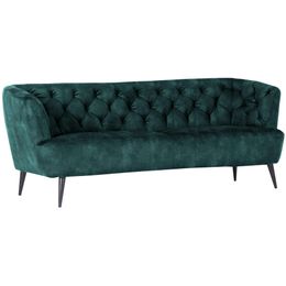 Küchensofa GUTMANN FACTORY "Kelly", bunt (petrol, anthrazit, grün), B:210cm H:83cm T:70cm, 100% Polyester, Sofas
