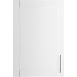 Hängeschrank Optifit "Ahus", braun (weiß matt, wildeiche nachbildung), B:60cm H:89,6cm T:34,9cm, Schränke, Breite 60 cm